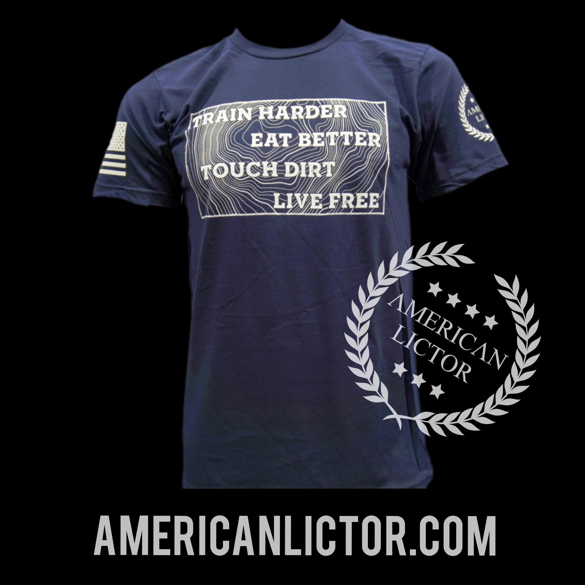 T-Shirt: Live Harder – American Lictor